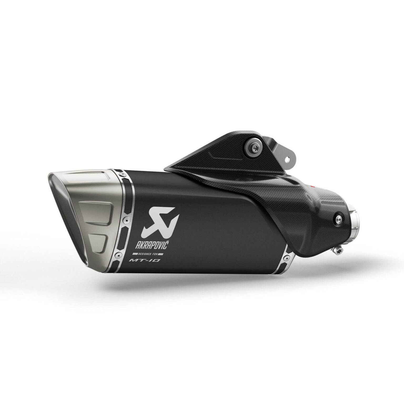 Akrapovič Black Slip-On Exhaust for MT-10 - Barel DOO